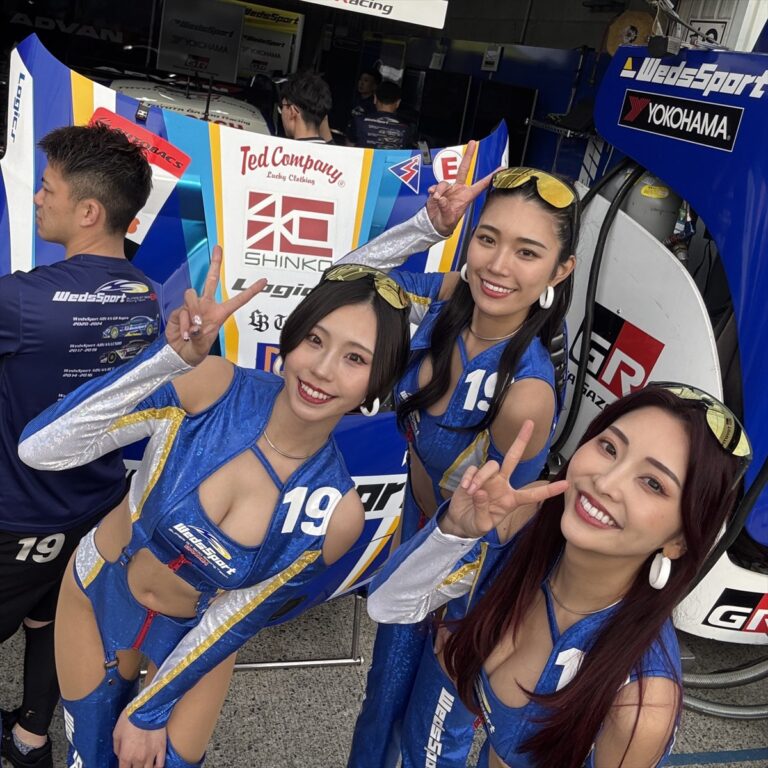 WedsSport Racing Galsのレースウィークに密着！南真琴／有栖未桜／成沢紫音、彼女たちの舞台裏に迫る！【SUPER GT 2025】 - ウェッズプレス